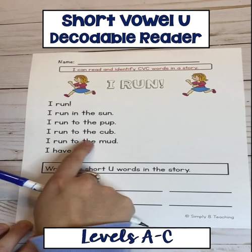 Short Vowel Stories, U Sound by Simply B Teaching | TPT