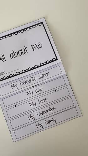 Get to Know Me flipbooks | My school, house and me by The Learner Club