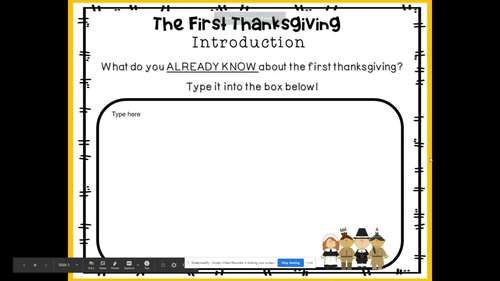 The First Thanksgiving Unit | Google Slides by Happy Kid Print | TPT