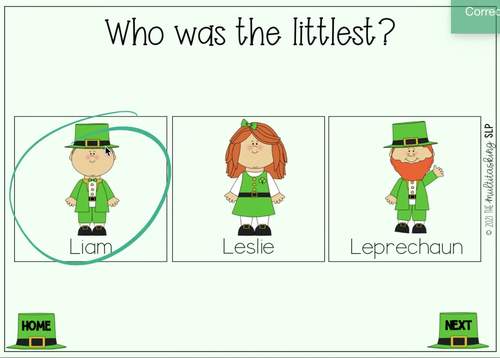 The Littlest Leprechaun Book Companion | Boom Cards™ & Print | TPT