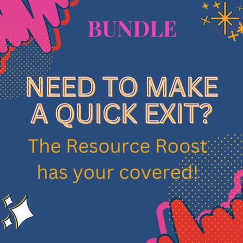 History Emergency Sub Plans Bundle: Use During Any Unit! Readings ...