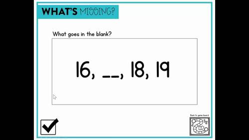 Digital Number Sense Math Game for Distance Learning | Interactive Game ...