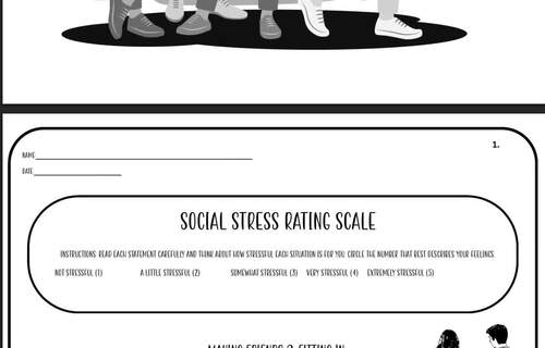 Social Skills Rating Scale & Reflection | SEL Self-Assessment & Coping ...
