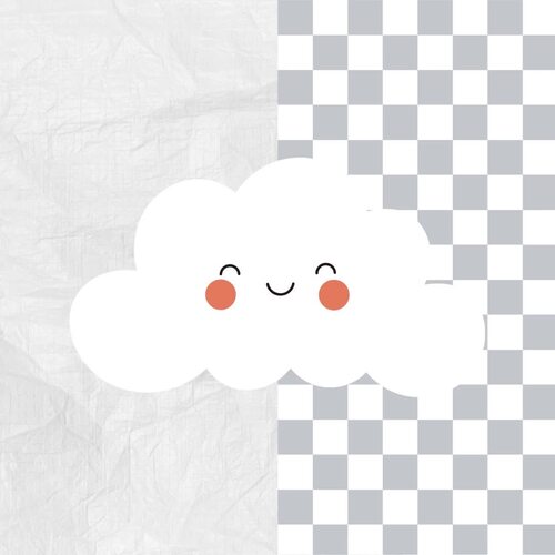 Cute Cartoon Clouds Rainbow and Sun Vector Set by TOE Publishing