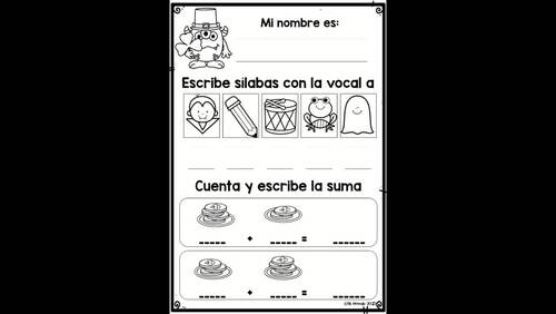 San Patricio Tarea de la mañana | St Patrick's Morning Work & Homework ...