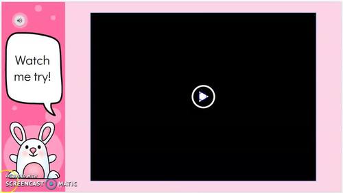 Rabbit Words (VC-CV) - Digital Word Puzzles | Distance Learning ...