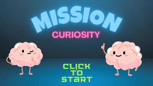 6th Grade Curiosity Mission Digital Game | Brain Breaks | Interactive PPT