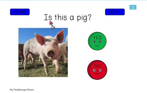 Functional Language: Farm Animals (Boom Cards) (distance learning)