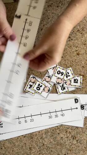 Halloween Skip Counting & Number Line Activities | Count by 5s & 10s ...