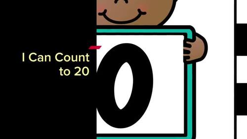 Counting to 20 | Classroom Posters + Video by Serendipity Math Shop
