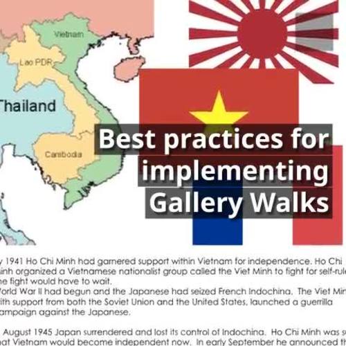 Vietnam War Activity Gallery Walk and Analysis by Education with DocRunning