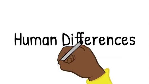 Human Differences, Video and Slides by K5 Hidden Peak Education | TPT