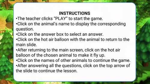 Let’s Fly PowerPoint Quiz Game| Back to school game (Editable + Music).