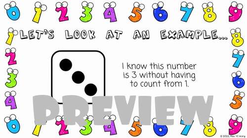 Subitizing Numbers to 5 by Miss YCWang | TPT