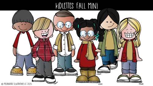 Kidlettes clip art 2017, Fall clip art, Autumn clip art Mini | TPT