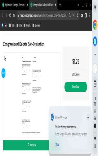 Congressional Debate (Student Congress) Self-Evaluation by The Drama GOAT
