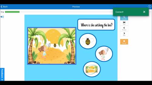 Answering WHERE Questions Visual Information Boom Cards™ by Mau SLP