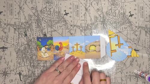 Holy Week - Passion of the Christ - Jesus' Last Week - Easter : Mini Book