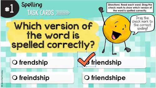 Digital Grammar Activities - Spelling - 5th Grade by Jennifer Findley