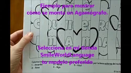 Easter Craftivity Agamograph optical art Bunny Eggs Pascua Agamógrafo ...