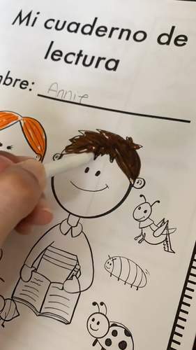 Cuaderno de lectura: Todo sobre los insectos Reading Comprehension Passages