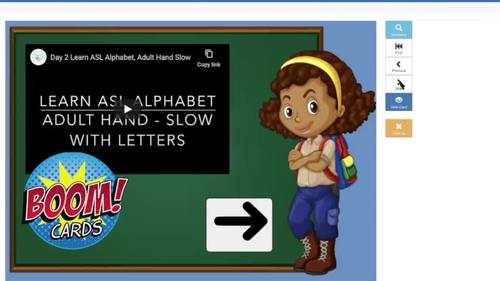 ASL Boom Cards Distant Learning: Alphabet Lowercase Matching | TPT