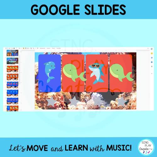 Rhythm Play Along Video &Activities: {ICONS 1 & 2 Sounds} Ocean Friends