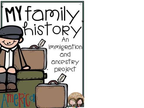 My Family | A Hands-On History Family Immigration Research Project | CKLA