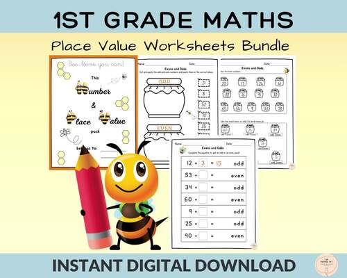 Place Value Worksheets for Year 1, Place Value Printouts, Place Value ...
