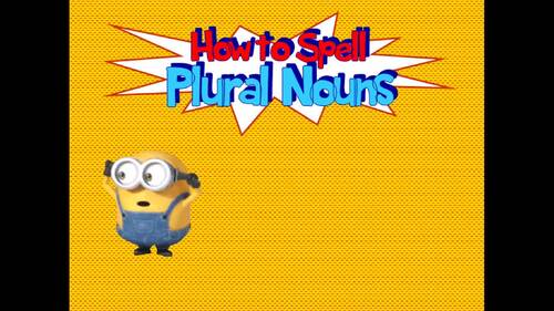 How to Spell Plural Nouns PPT Grades 2 - 4 Common Core by Fun Learning ...