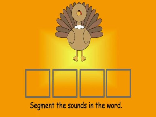 Thanksgiving Digraph (sh, th, wh, ch) word lesson slides: read, spell ...