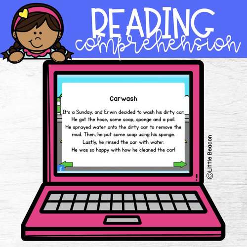 Short Reading Passages Reading Comprehension and Sequencing by Little ...