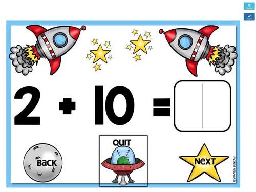 Addition and Subtraction Facts to 20 BOOM CARDS Distance Learning