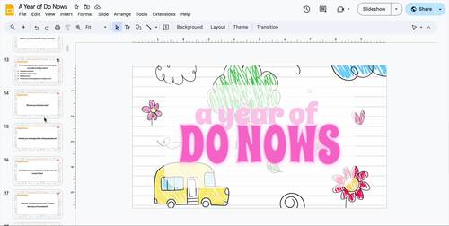 DO NOWS & BELL RINGERS: 288 Questions & Student Journal (for all ...