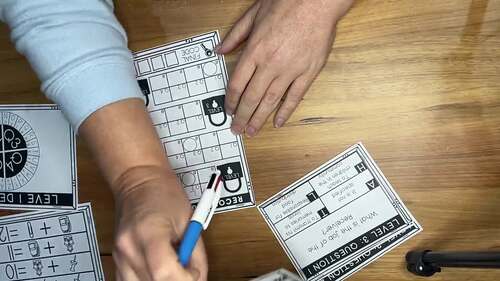 The Thing About Oliver Novel Study Escape Room Review Activities No Prep