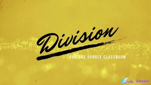 Division Facts, Strategies, & Games for the Google Classroom & Distance ...