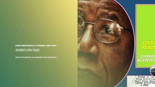 CIVIL PEACE [BUNDLE] by The Angry Teacher Store | TPT