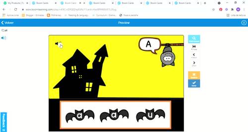 BOOM CARDS HALLOWEEN: UPPER LOWER CASE LETTER MATCHING by Ms Herraiz