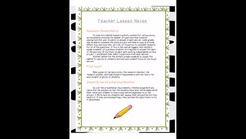 A Grassland Habitat Research Activity- A Trip to Serengeti- Science ...