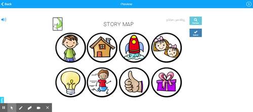 The Gardener Story Grammar Review Boom Card Deck by Seldom Speechless