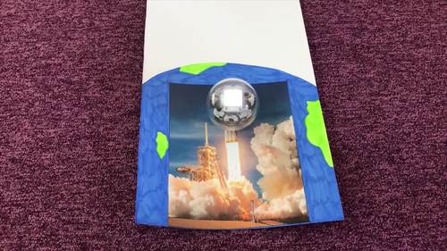 Sphero® robot BEGINNER Robotics coding activity Rocket launching step ...
