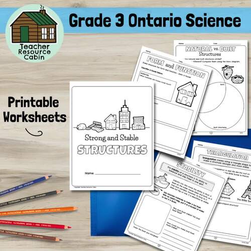 Grade 3 Science Workbooks (NEW 2022 Ontario Curriculum) | TPT