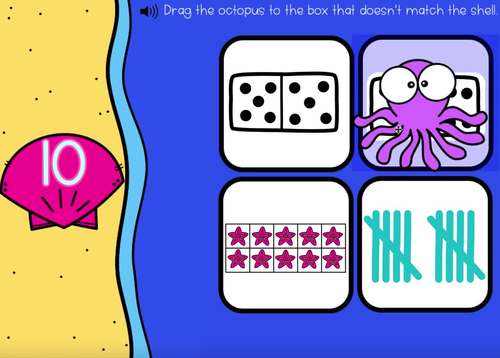 Subitizing Numbers to 10 Boom Cards Bundle for Number Sense | TpT