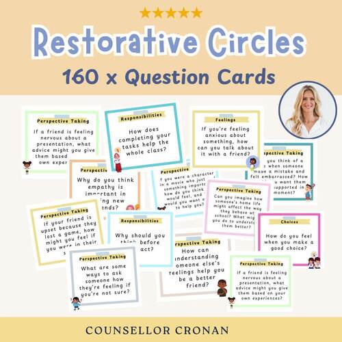 Restorative Practices Circles Questions for Positive Classroom Culture ...