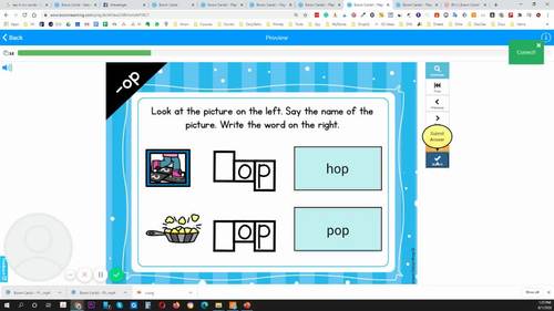 Boom Cards CVC Words Word Families Short O by Classroom Decor Shop