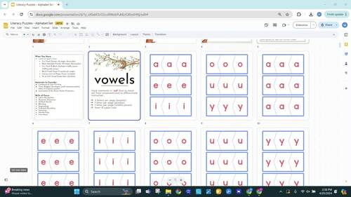 Blending CVC Words for Phonics Practice with Blending & Segmenting Puzzles