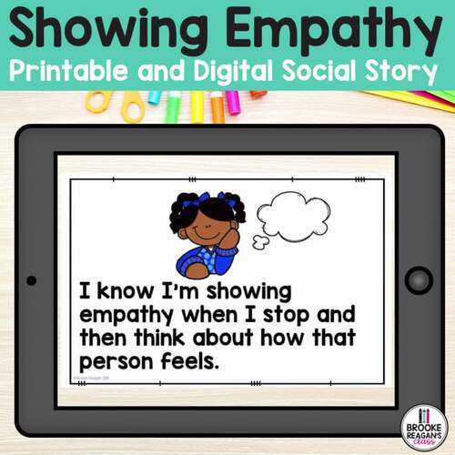 Social Story: Showing Empathy by Brooke Reagan | TPT
