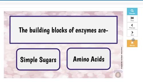 Enzyme Boom Learning Cards by Science with Cara | TPT