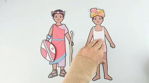 African Paper Doll Craft for Black History Month Activities - World ...