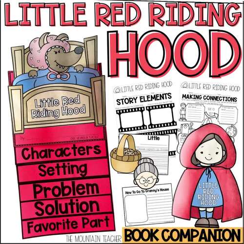 Little Red Riding Hood Read Aloud Activities with Crafts for Fairy Tale ...